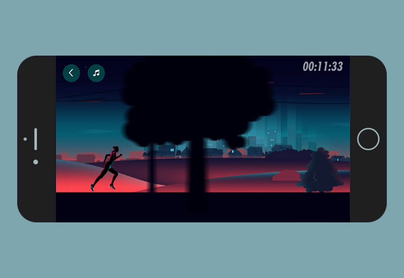 nike city fast - 最美h5案例欣赏 - 爱果果